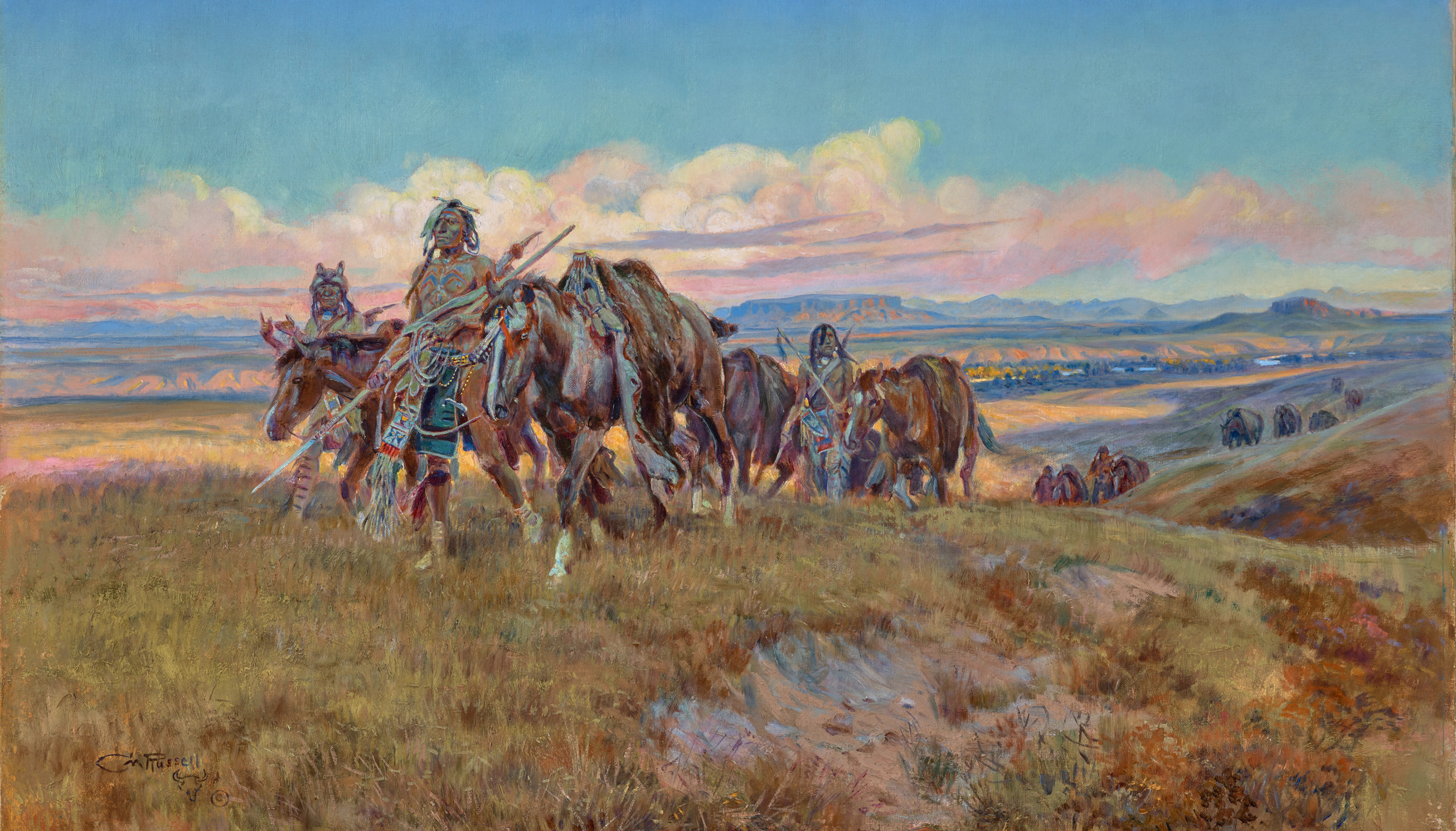 The Russells in Denver, 1921 | Denver Art Museum