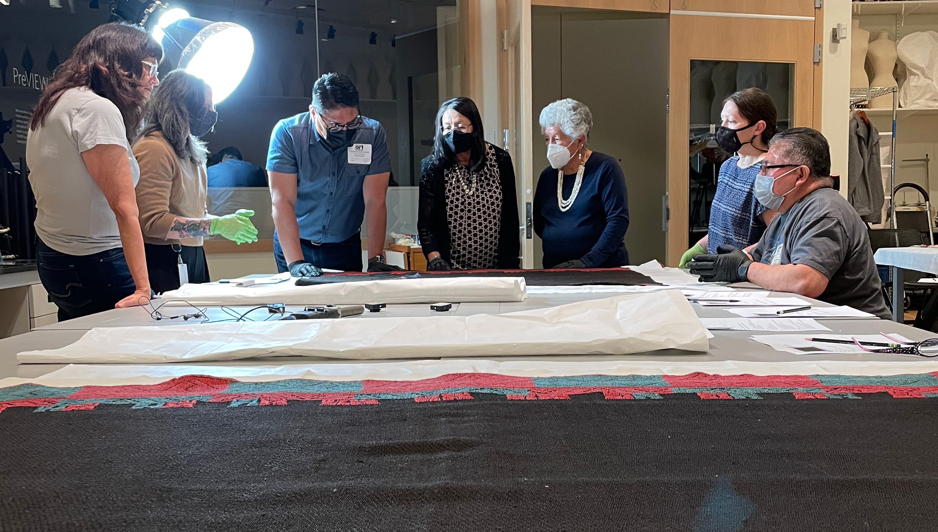 Pueblo of Acoma Textile Conservation Project | Denver Art Museum