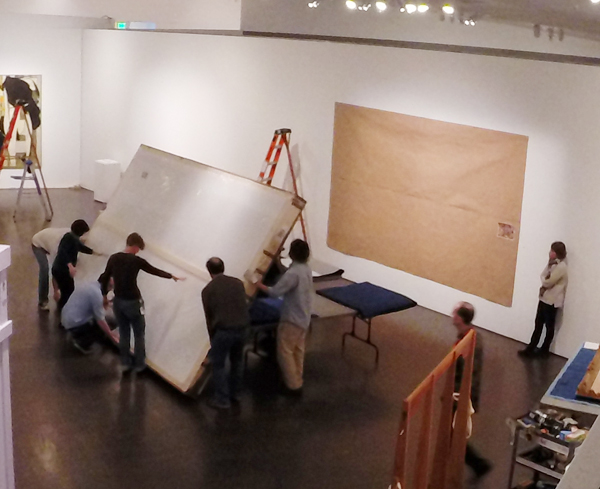 13 Feet of Pollock—How We Installed the Large Artwork (Video) | Denver ...