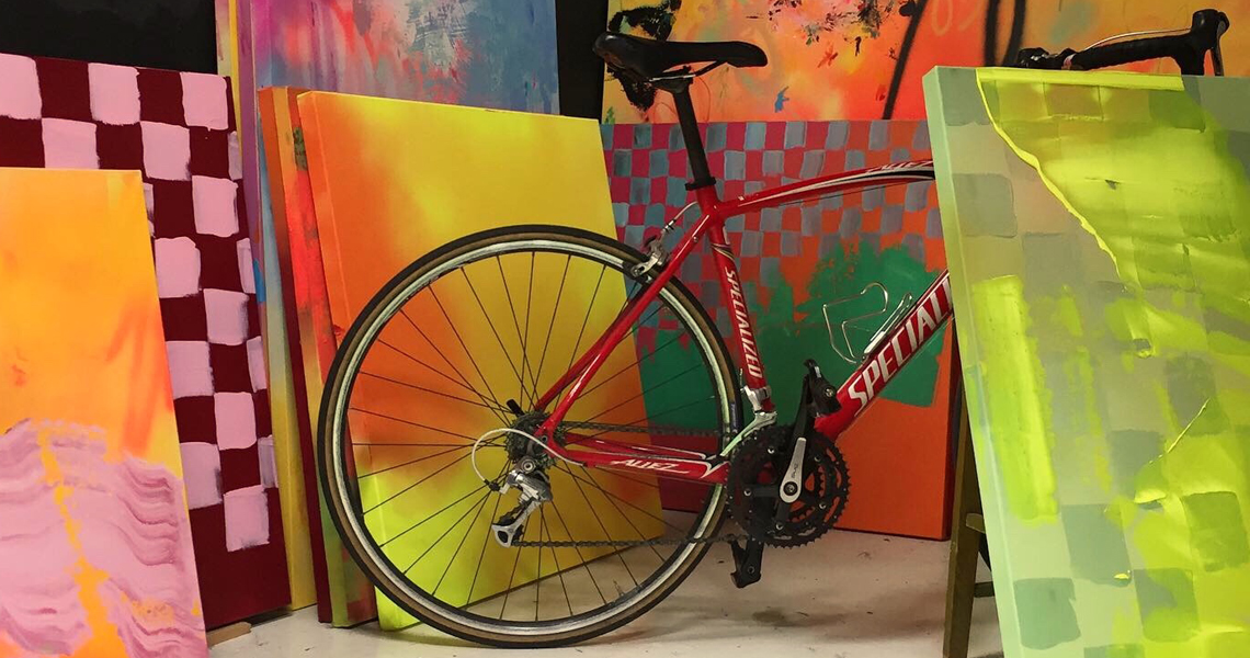 Biking and History Inspire Denver Artist Romelle | Denver Art Museum