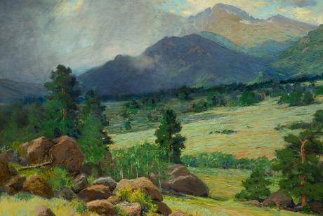 How a Landscape Painter Got Around Colorado in the 1800s | Denver Art ...