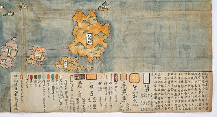 Linking Asia Showcases Ming Dynasty Map Made in Japan | Denver Art Museum