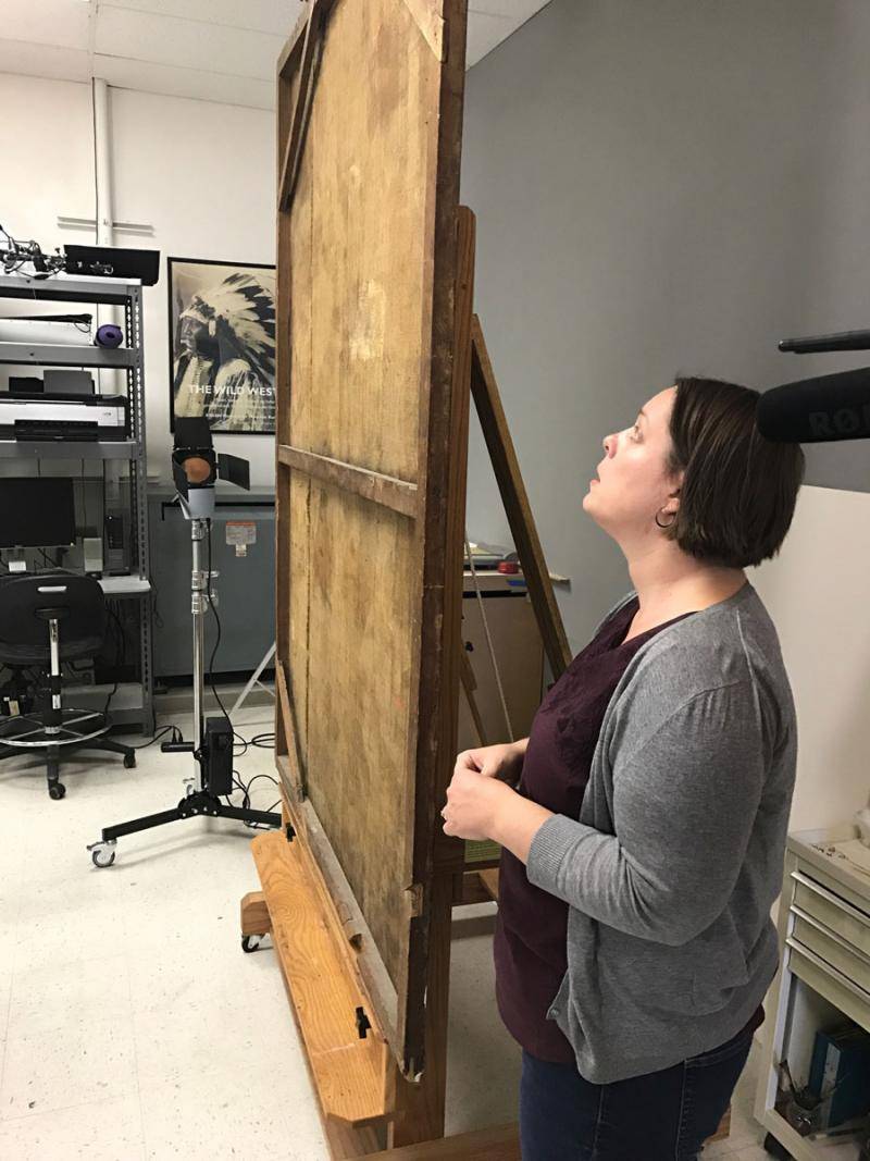 Conserving The Virgin of Valvanera Overview of the Process | Denver Art ...