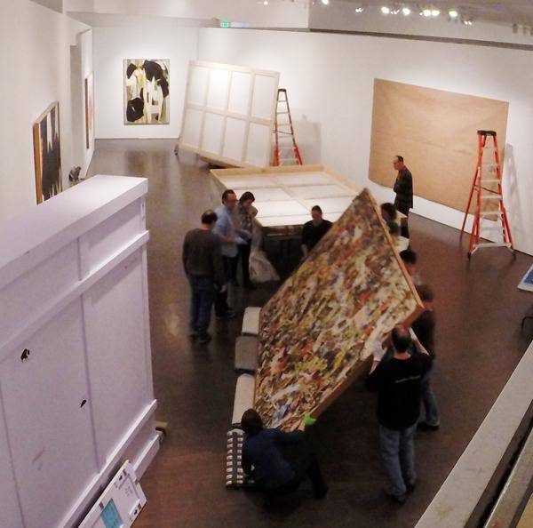 13 Feet of Pollock—How We Installed the Large Artwork (Video) | Denver ...
